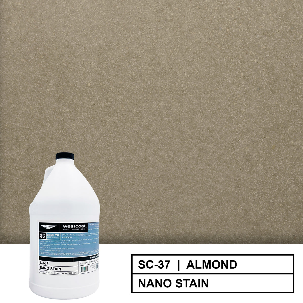 Westcoat SC-37 Nano Stain | 1 Gallon – Concrete Exchange