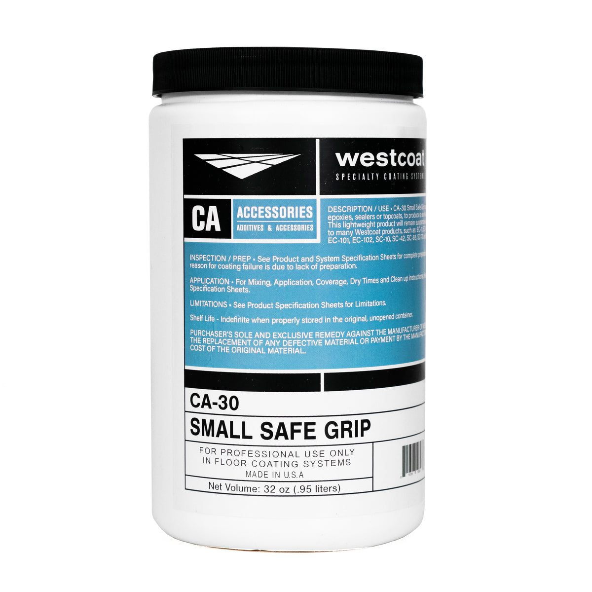 Westcoat CA-30 Small Safe Grip - Non-Skid Additive – Concrete Exchange