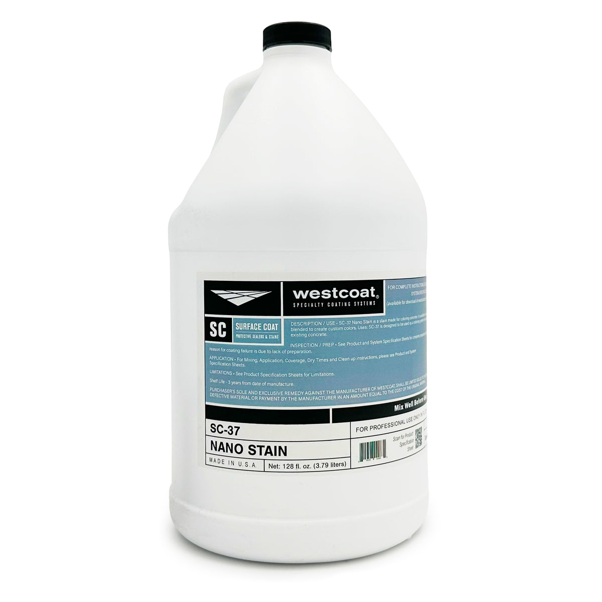 Westcoat SC-37 Nano Stain | 1 Gallon – Concrete Exchange