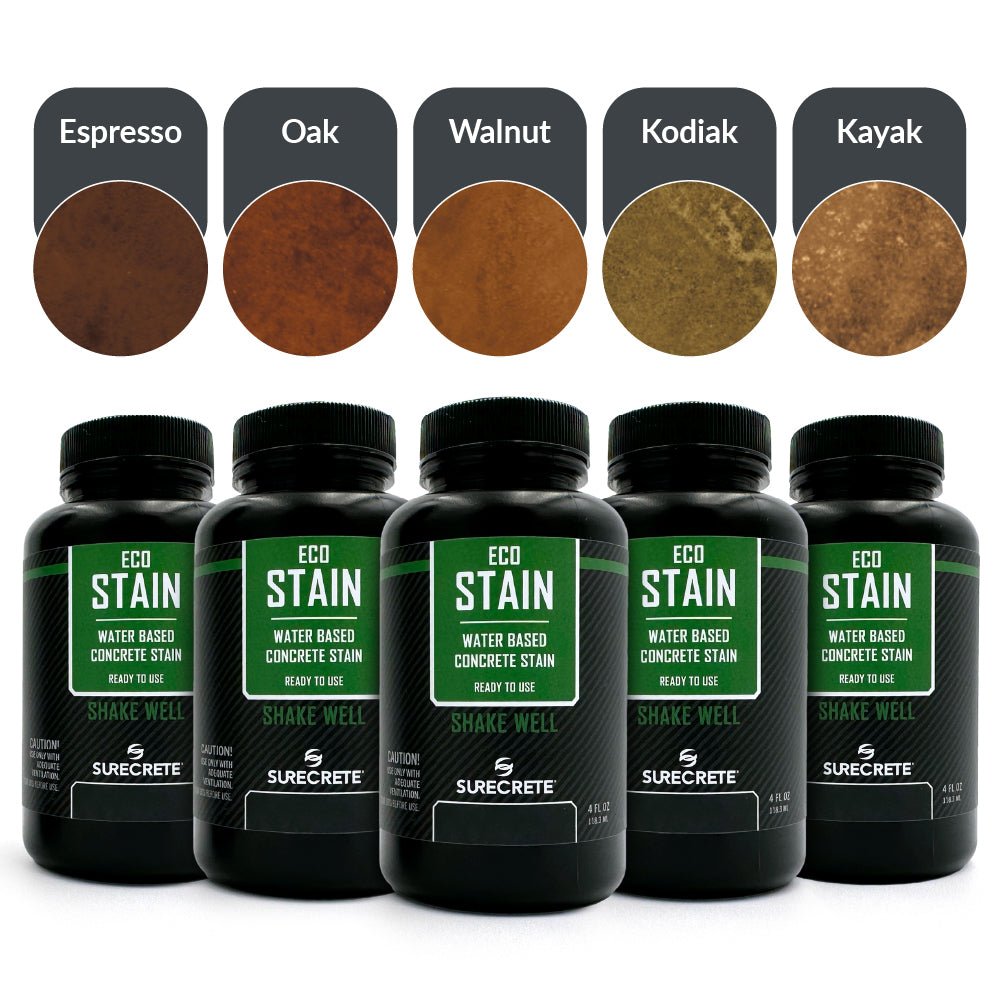 SureCrete Eco-Stain Water-Based Stain for Concrete - 4 oz (Tester Samp ...