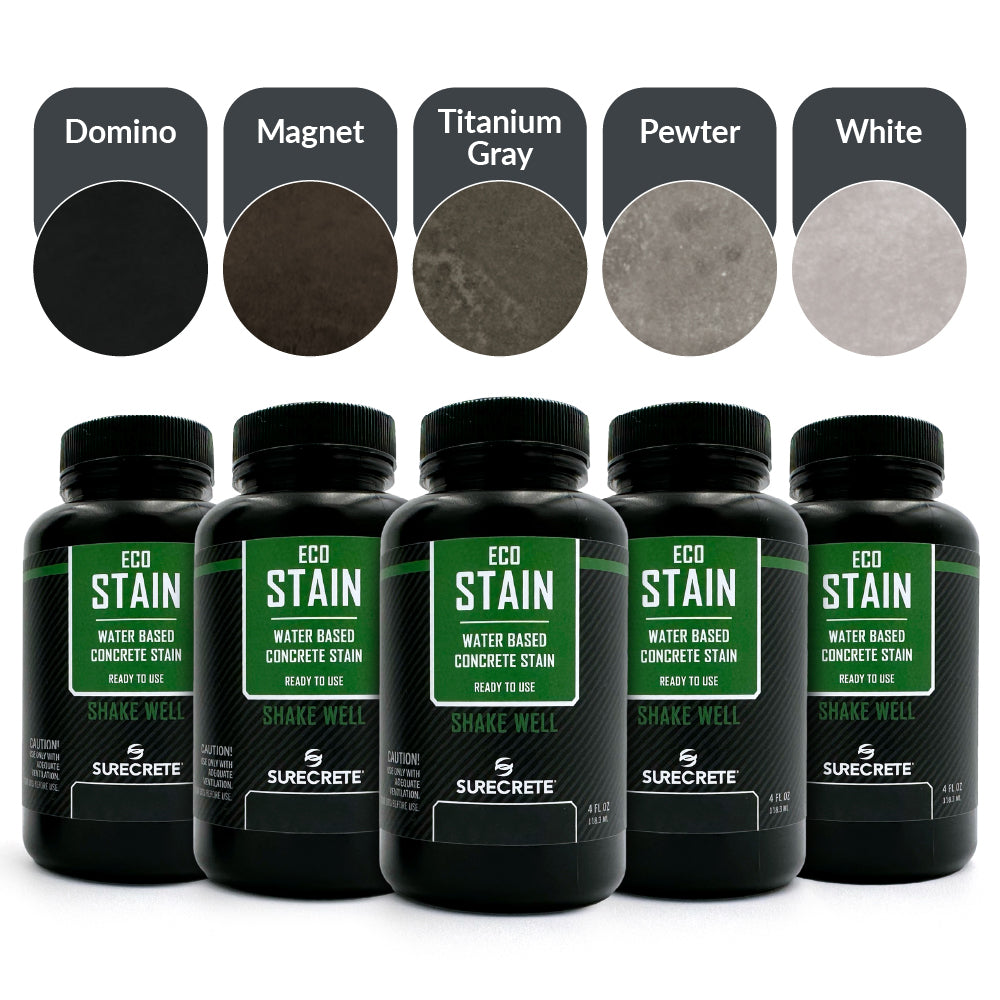 SureCrete Eco-Stain Water-Based Stain for Concrete - 4 oz (Tester Samp ...