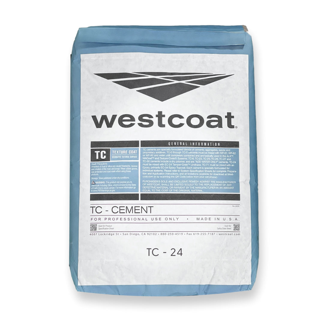 Westcoat TC-24 Temper-Crete Cement – Concrete Exchange