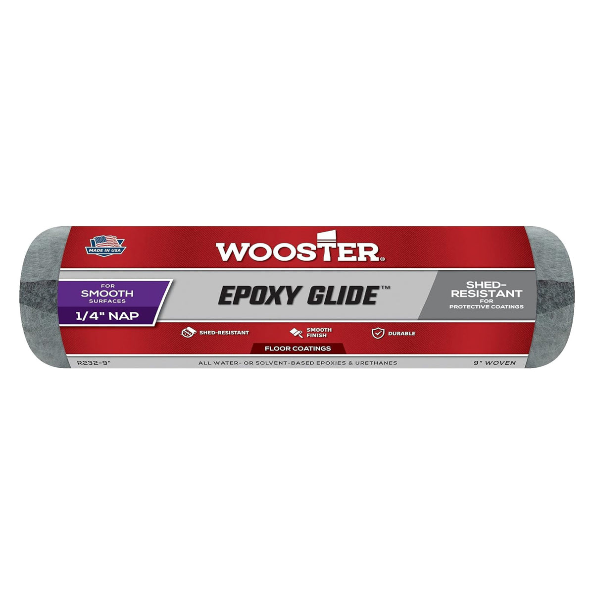 Wooster Epoxy Glide Roller Cover - 1/4" Nap – Concrete Exchange