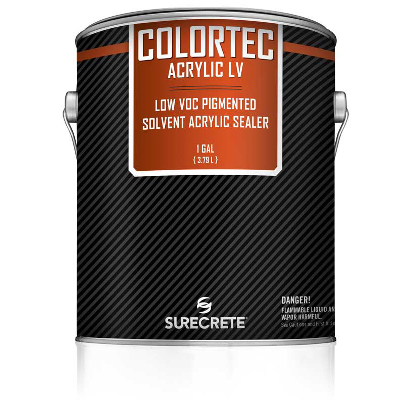 Surecrete ColorTec Acrylic LV Pigmented Concrete Sealer - 1 Gallon ...