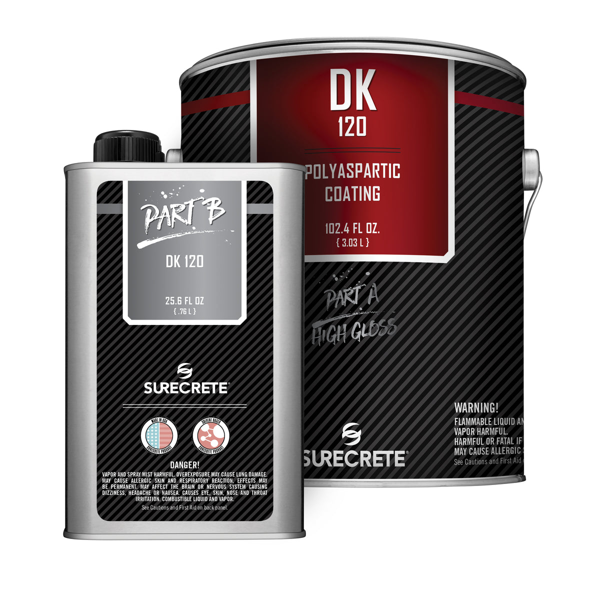 SureCrete DK 120 Polyaspartic Clear Concrete Sealer - 5 Gallon ...