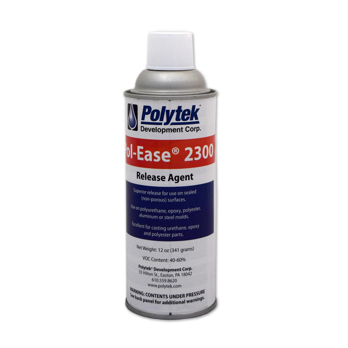 Pol-Ease 2300 Mold Release by POLYTEK - 12 oz. can – Concrete Exchange