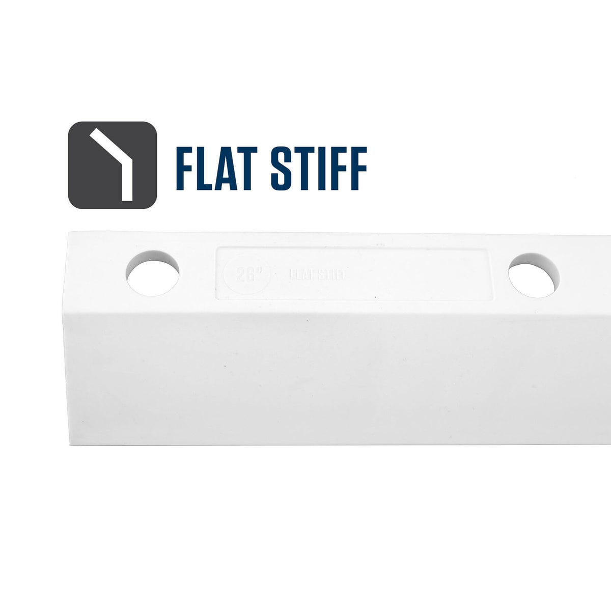18" Midwest Rake Easy Squeegee Flat Stiff Blades – Concrete Exchange
