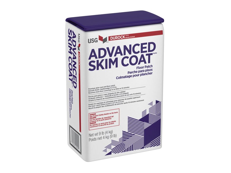 USG Advanced Skim Coat Floor Patch - 9 lbs – Concrete Exchange